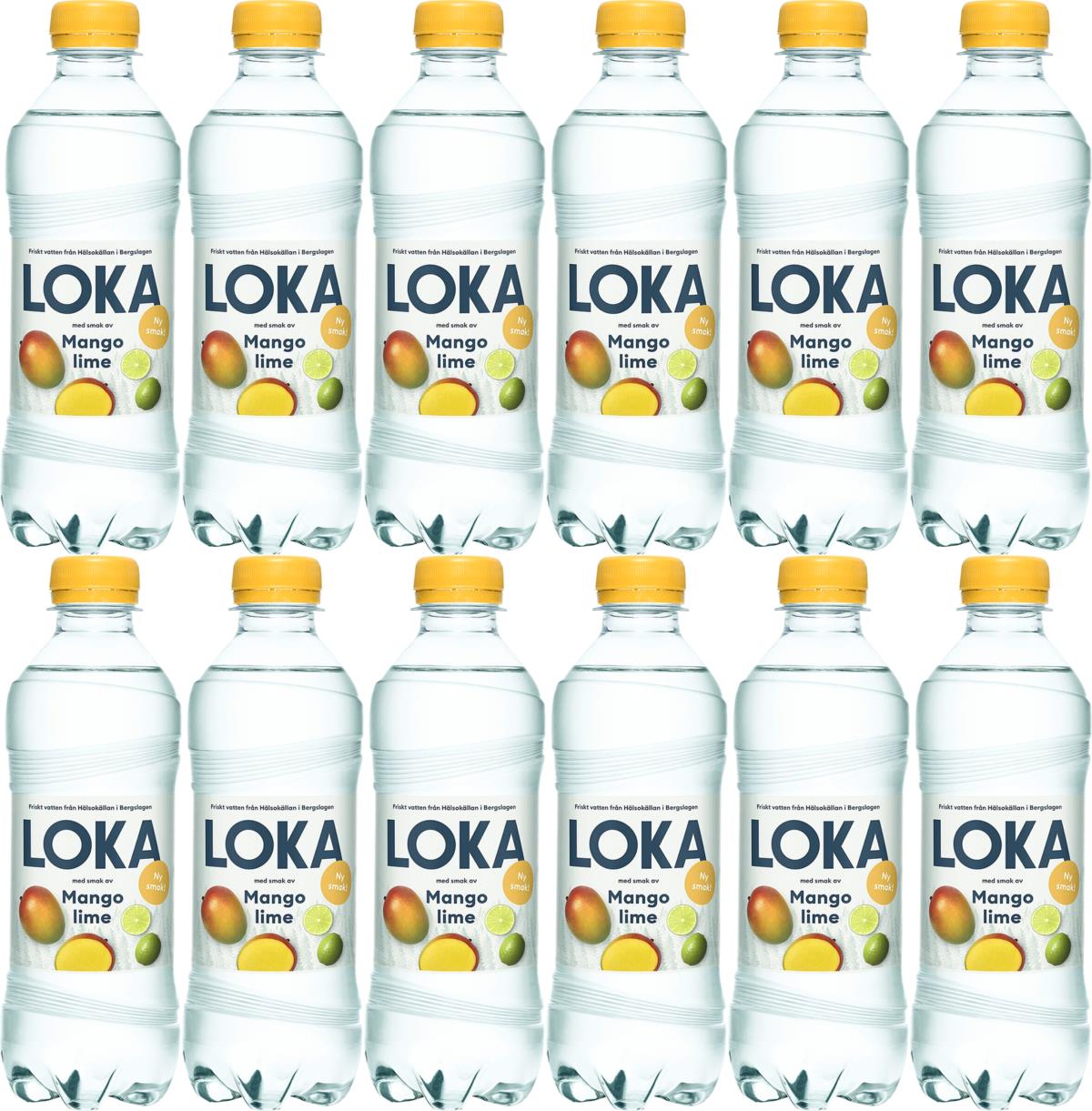 LOKA Mango Lime 12 x 33 cl | lyko.com