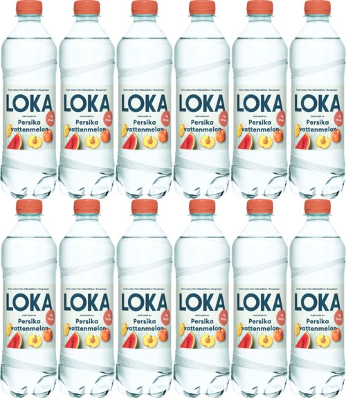 LOKA Persika Vattenmelon 12 x 50 cl | lyko.com
