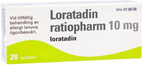 Loratadin Ratiopharm 10mg | lyko.com