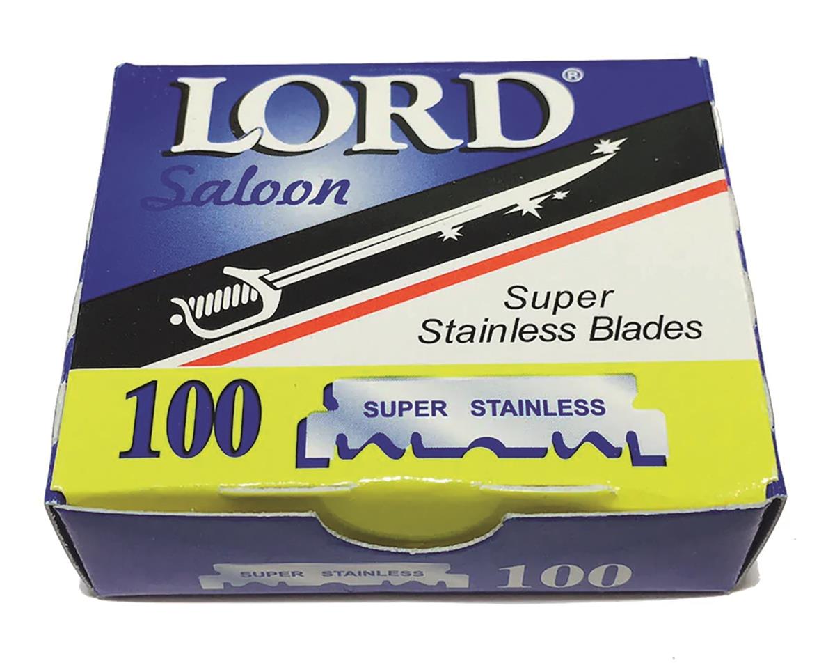 Lord Saloon Single Edge Razor Blades 100-Pack 100 pcs | lyko.com