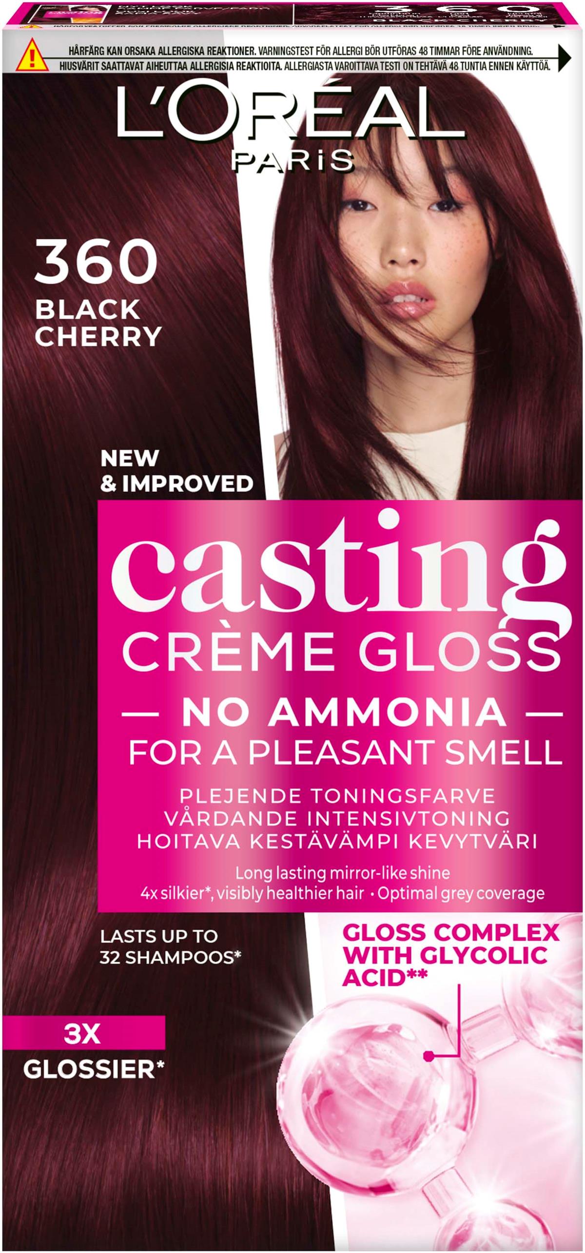 Loreal Paris Casting Crème Gloss 360 Black Cherry | lyko.com