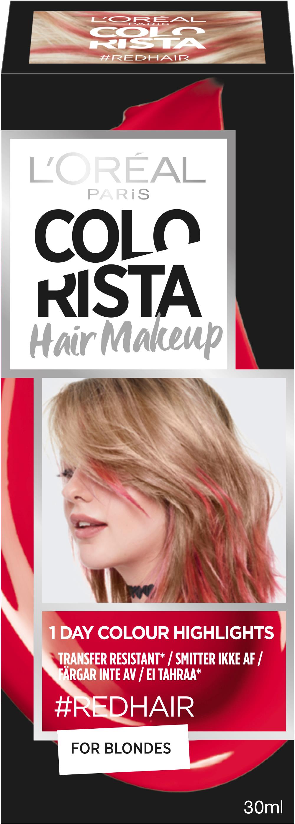 Loreal Paris Colorista Hair Makeup Red 10 | lyko.com