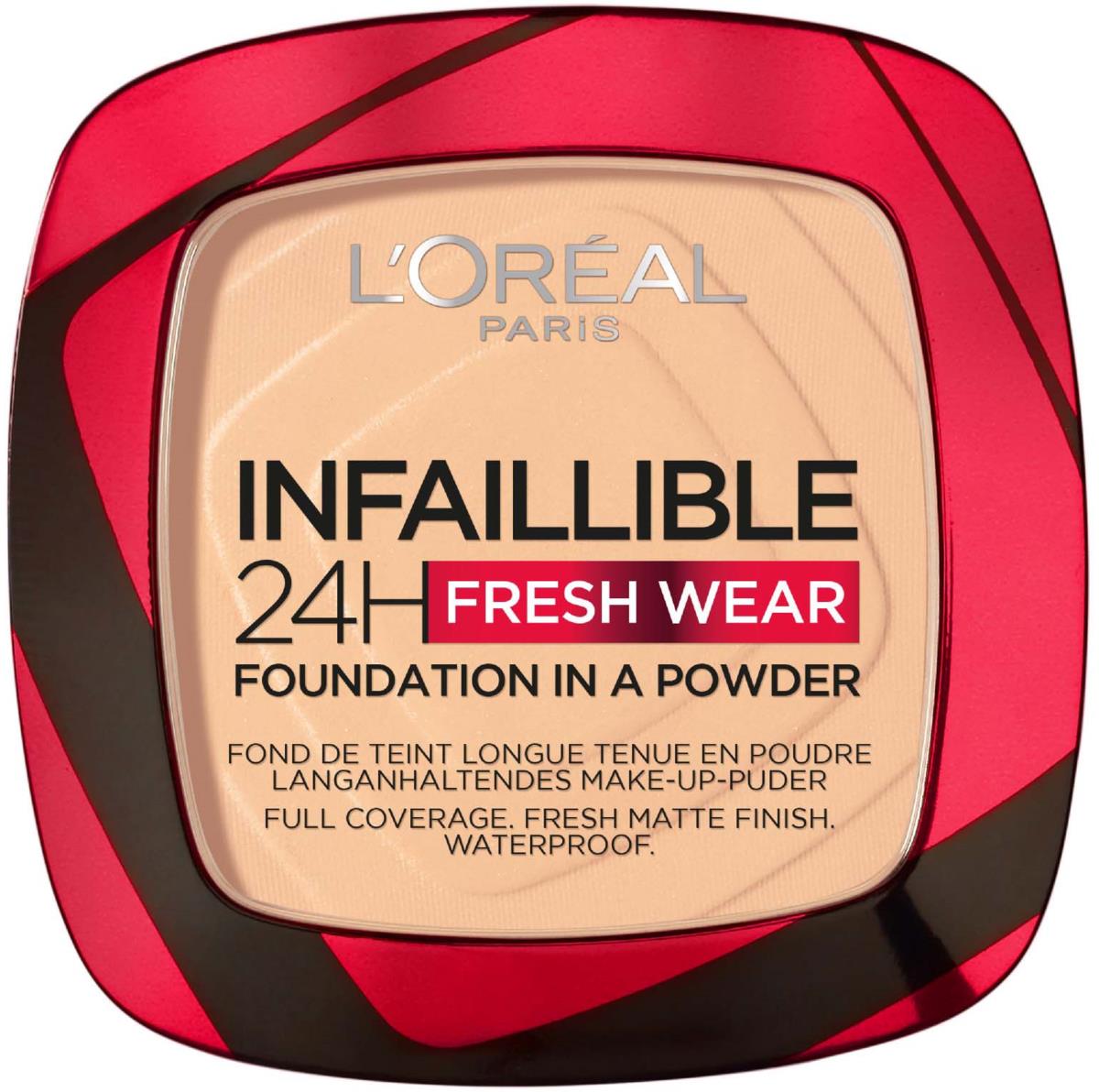 Loreal Paris Infaillible 24H Fresh Wear Powder Foundation Cashmere 40 ...