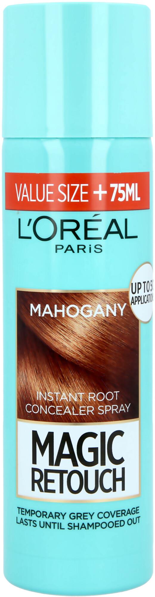 Loreal Paris Magic Retouch Instant Root Concealer 150ml Mahogany Brown ...