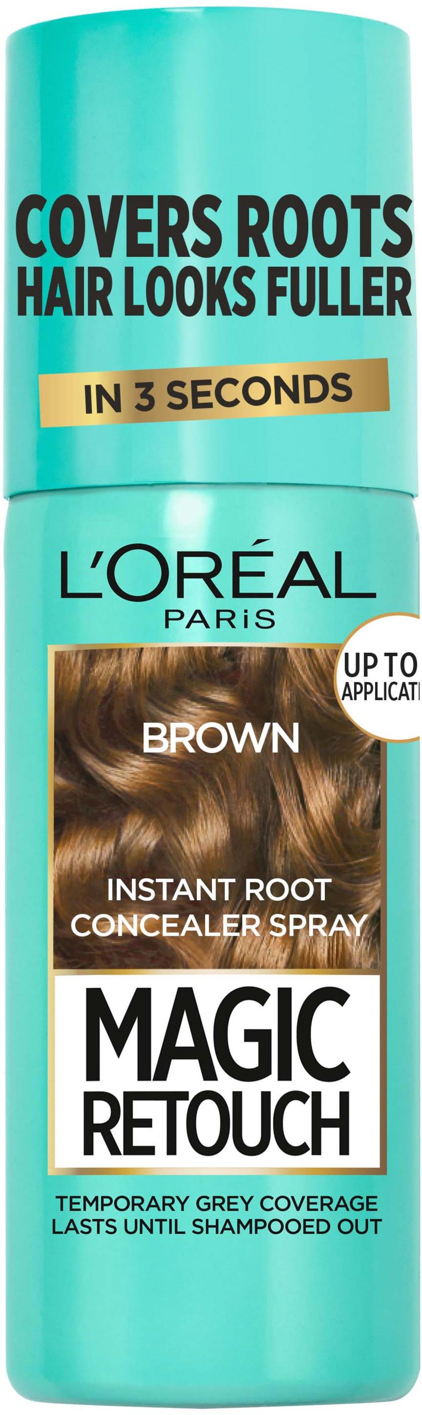 Loreal Paris Magic Retouch, Instant Root Concealer Spray 3 Brown | lyko.com