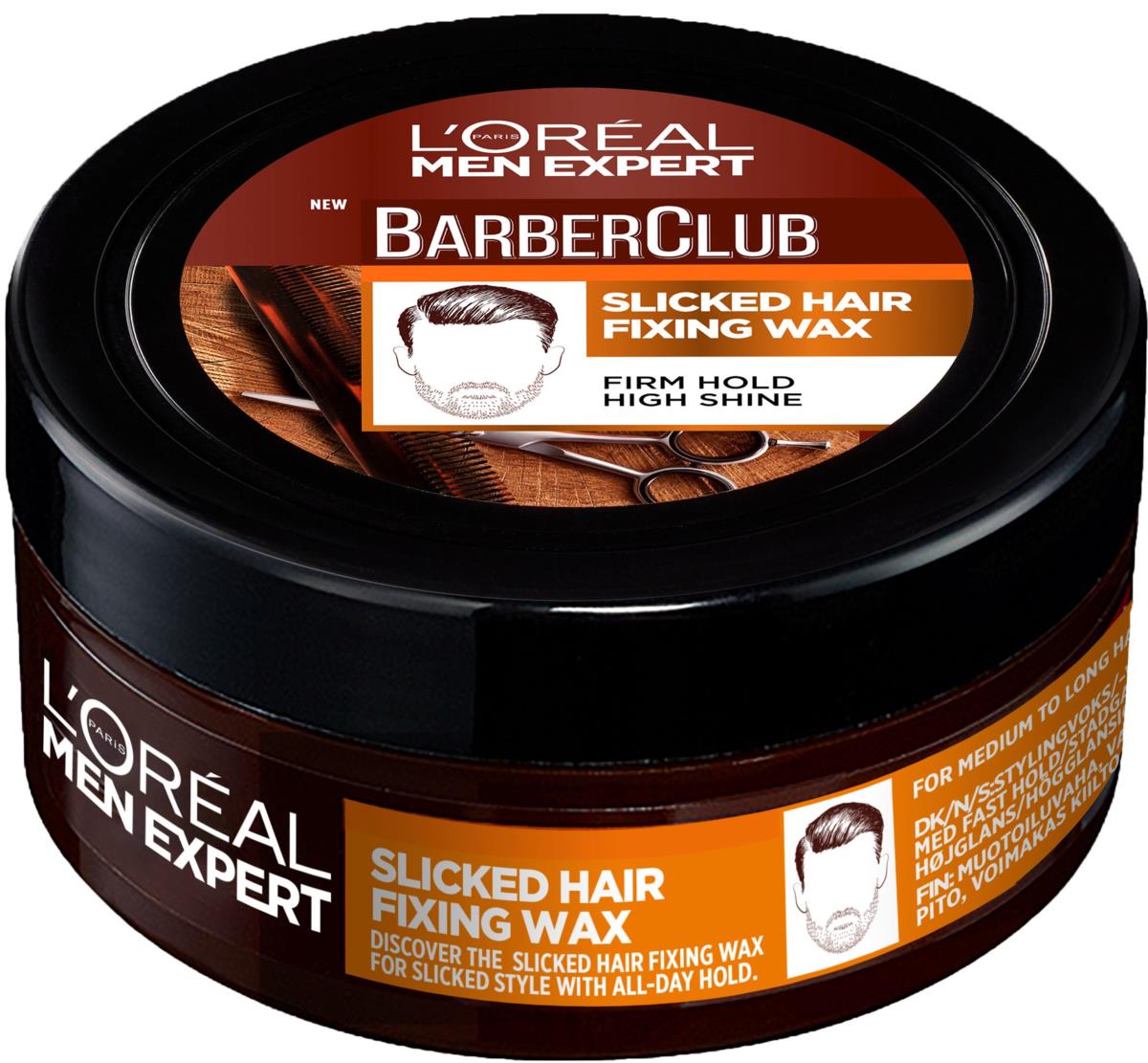 Loreal Paris Men Expert Barber Club Slicked Hair Fixing Wax 75 ml ...