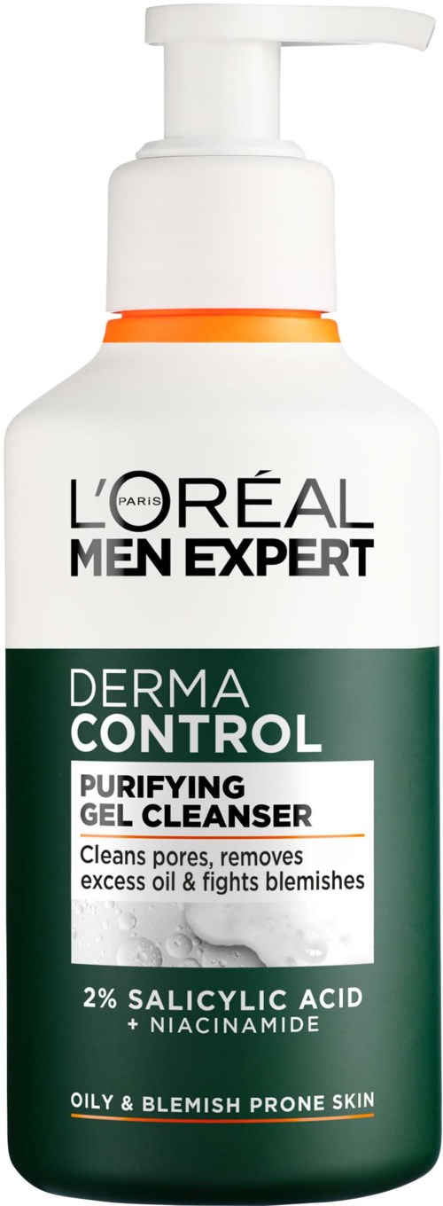 Loreal Paris Men Expert Derma Control Purifying Gel Cleanser 260 ml ...