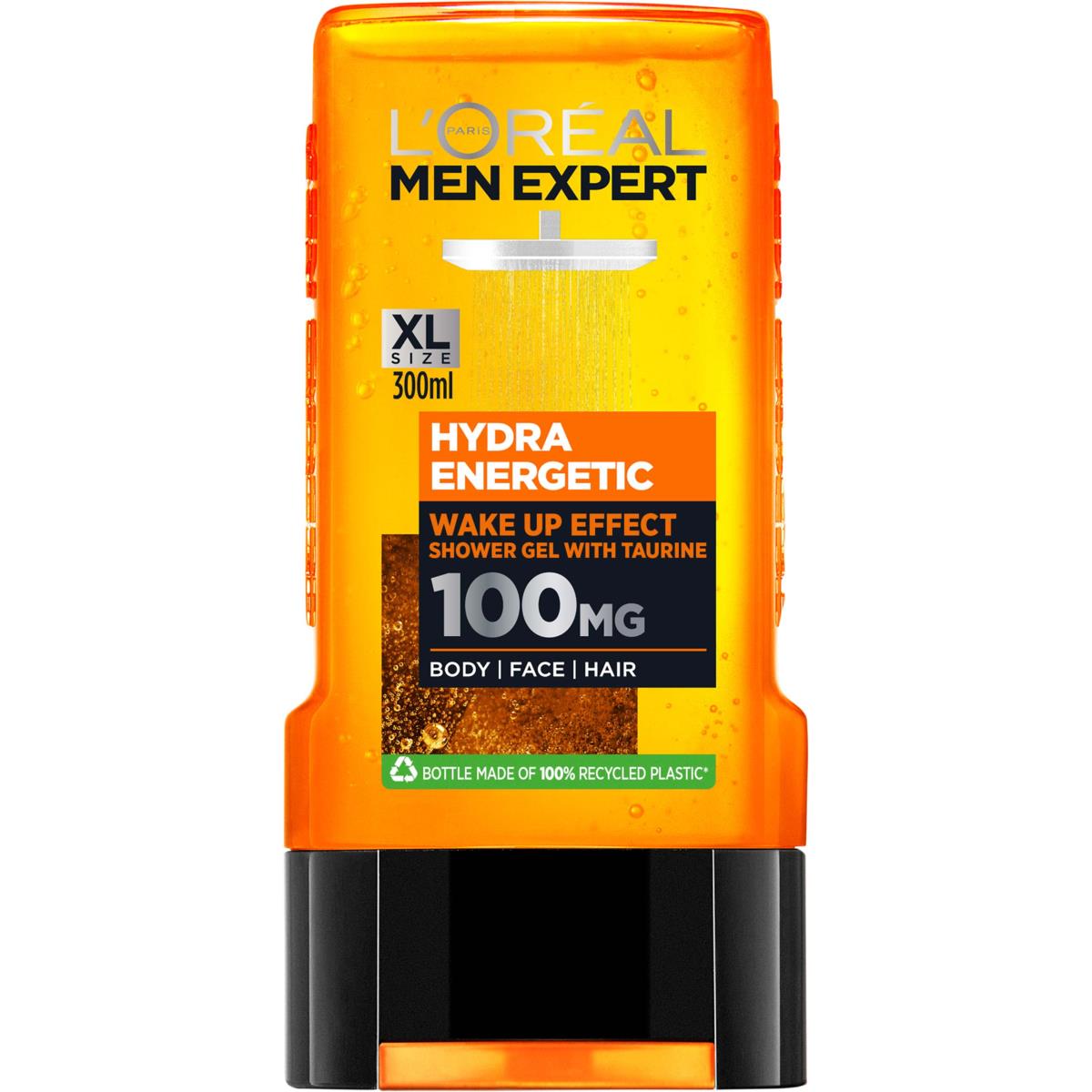 L'Oréal Paris Hydra Energetic Men Expert Wake Up Effect Shower Gel with ...