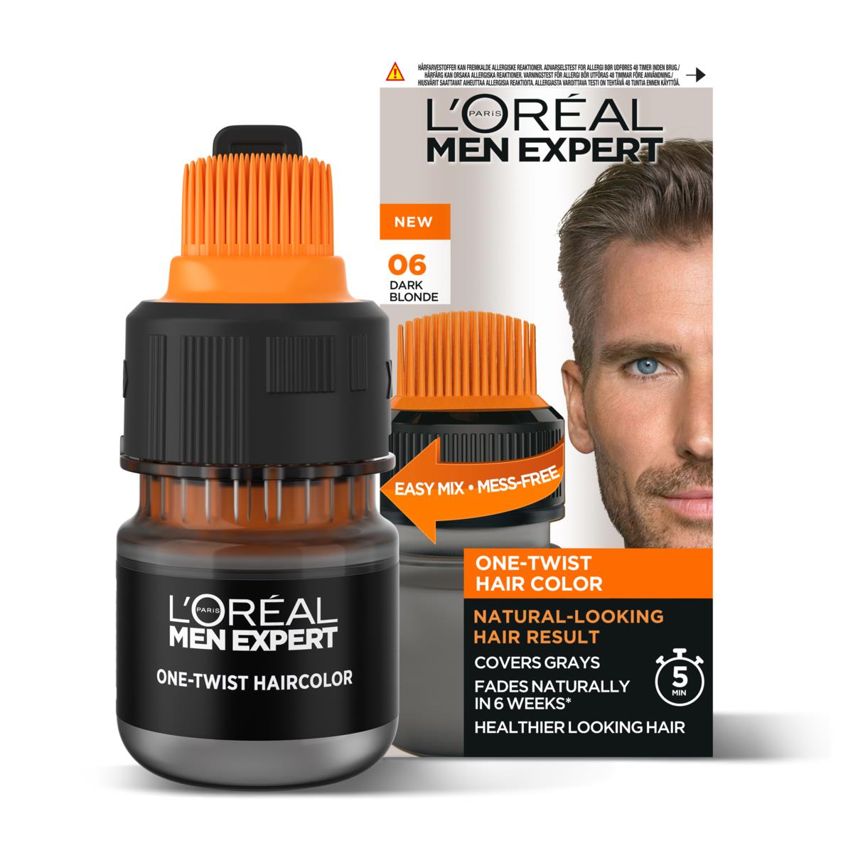 Loreal Paris Men Expert One-Twist Hair Color Dark Blonde | lyko.com