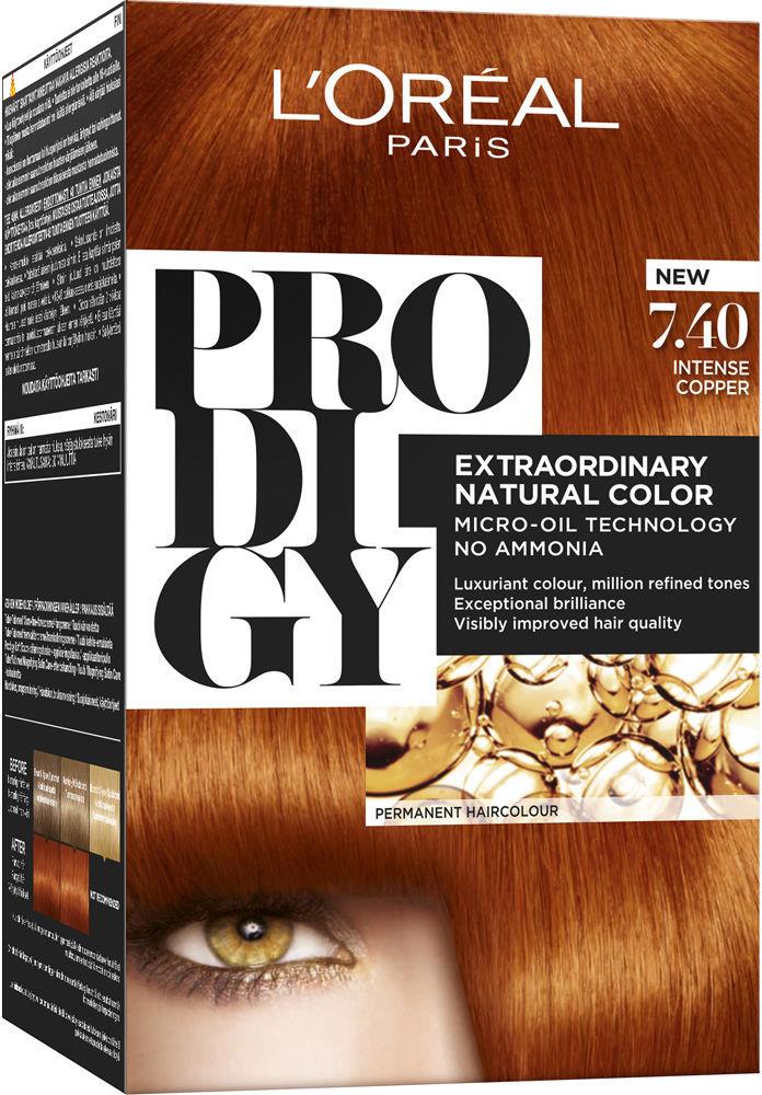 Loreal Paris Prodigy Hårfärg 7.40 Intense Copper | lyko.com