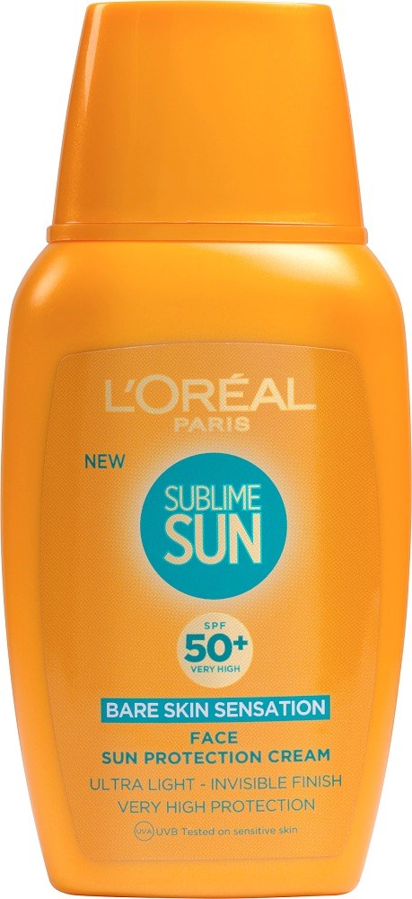 Loreal Paris Sublime Sun Bare Skin Sensation Face SPF 50 50 ml | lyko.com