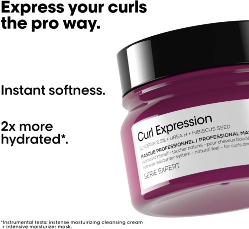 L'Oréal Professionnel Curl Expression Serie Expert Professional Mask ...