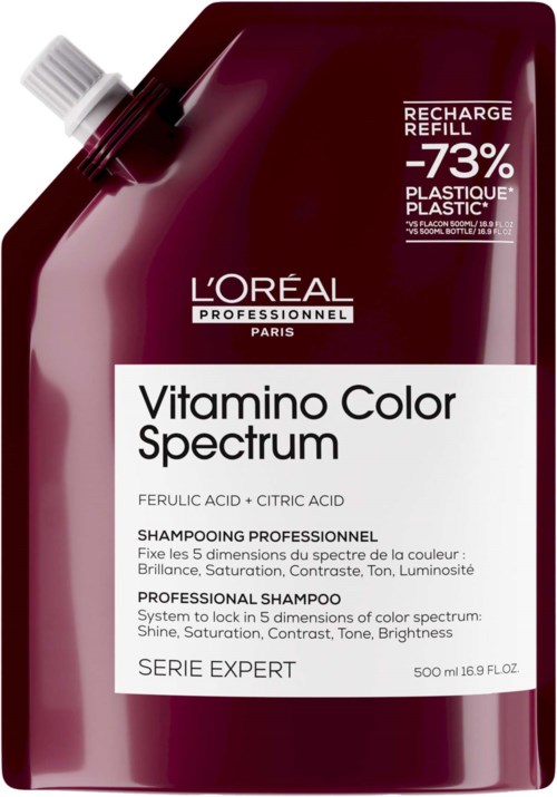 L'Oréal Professionnel Vitamino Color Spectrum Shampoo Refill 500 ml ...