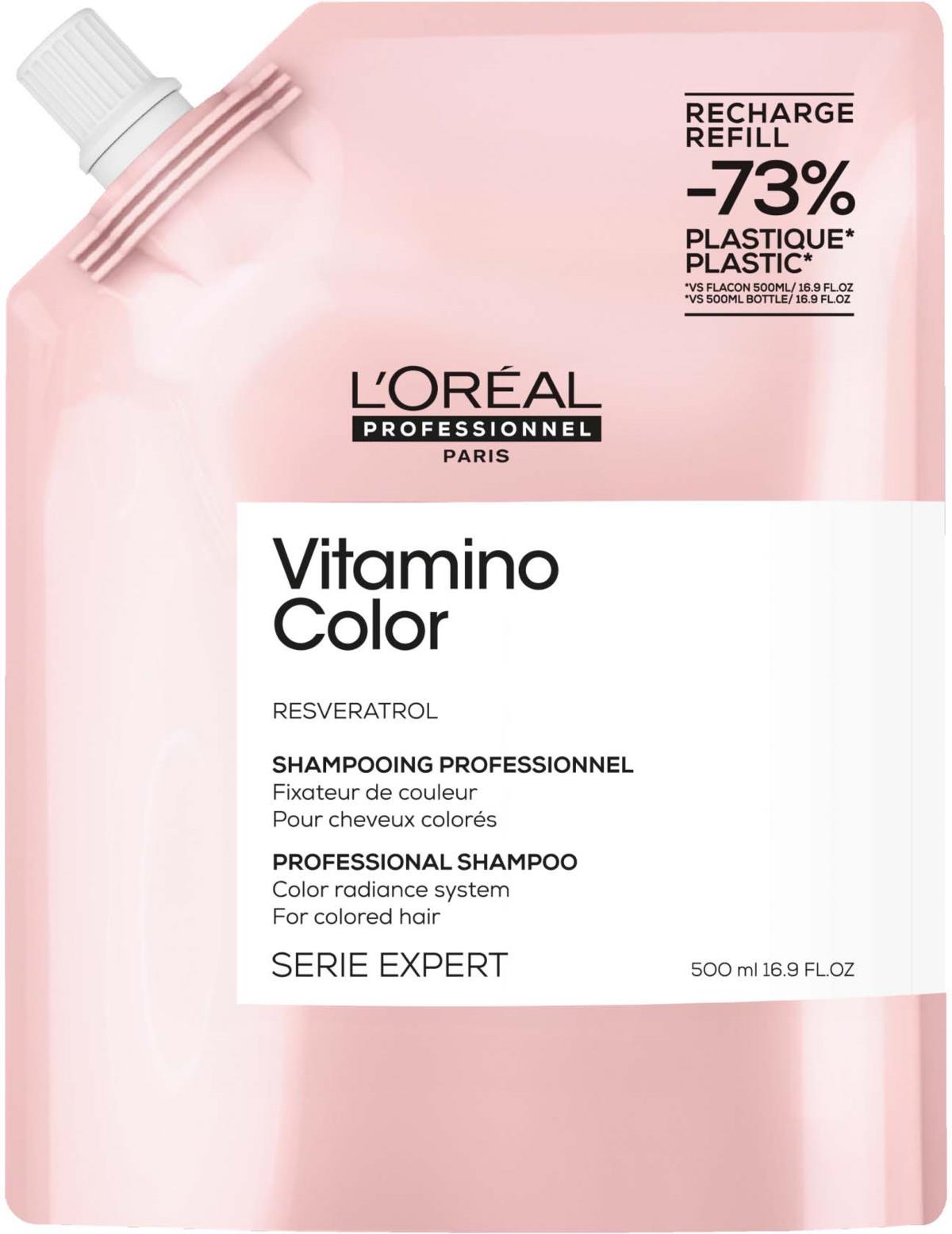 L'Oréal Professionnel Vitamino Color Vitamino Shampoo Refill 500 ml ...