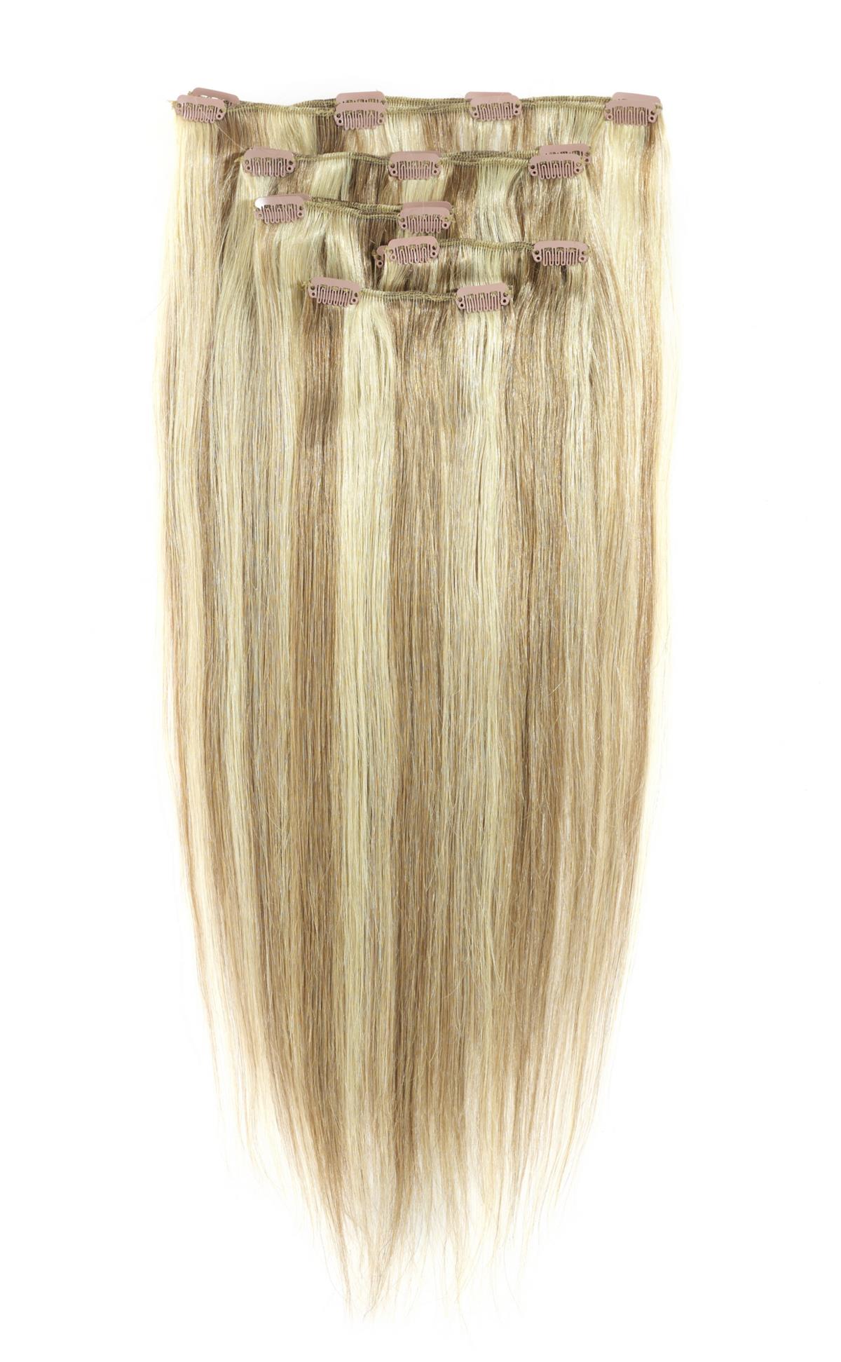 Love Hair Extensions Clip-In Full Head Set Med Ash Brown 10/22 | lyko.com