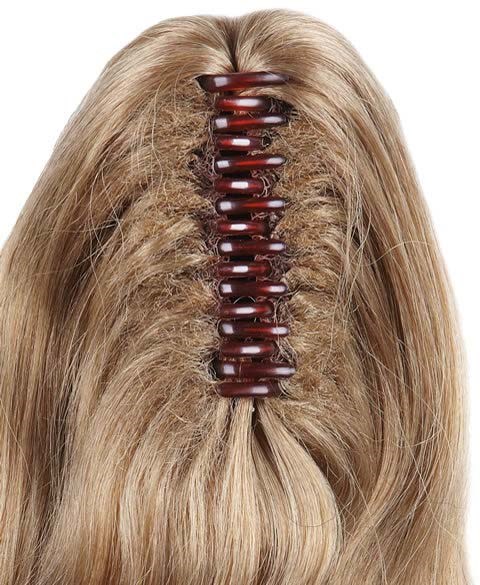 Love Hair Extensions Percilla Ponytail with Crocodile Clip Attachment ...