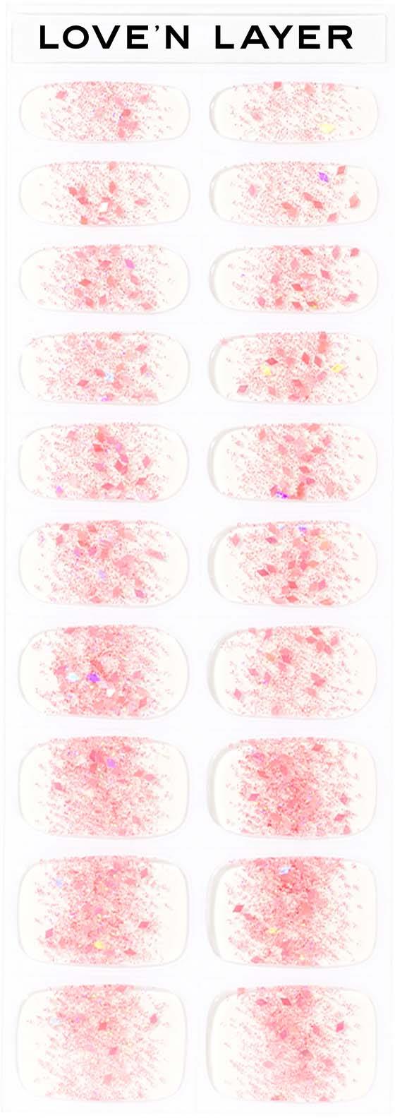 Love'n Layer Love Note Funky Sparkle Pink | lyko.com
