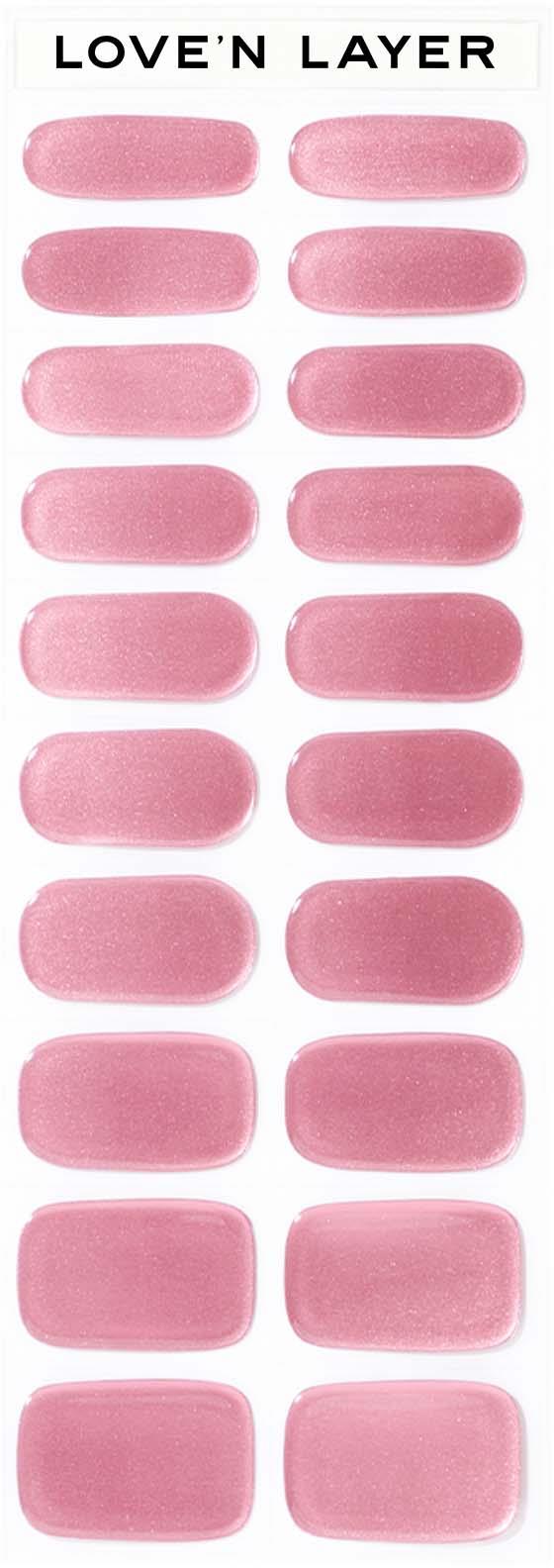 Love'n Layer Love Note Metallic Summer Pink | lyko.com