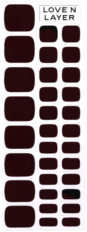 Love'n Layer Solid Toe Layers Night Black | lyko.com