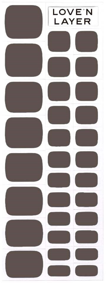 Love'n Layer Solid Toe Layers Thunder Mole | lyko.com