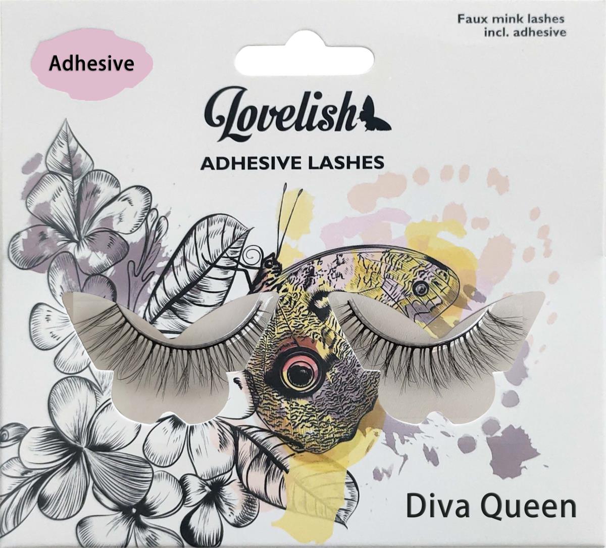 Lovelish Adhesive Eyelashes Diva Queen | lyko.com
