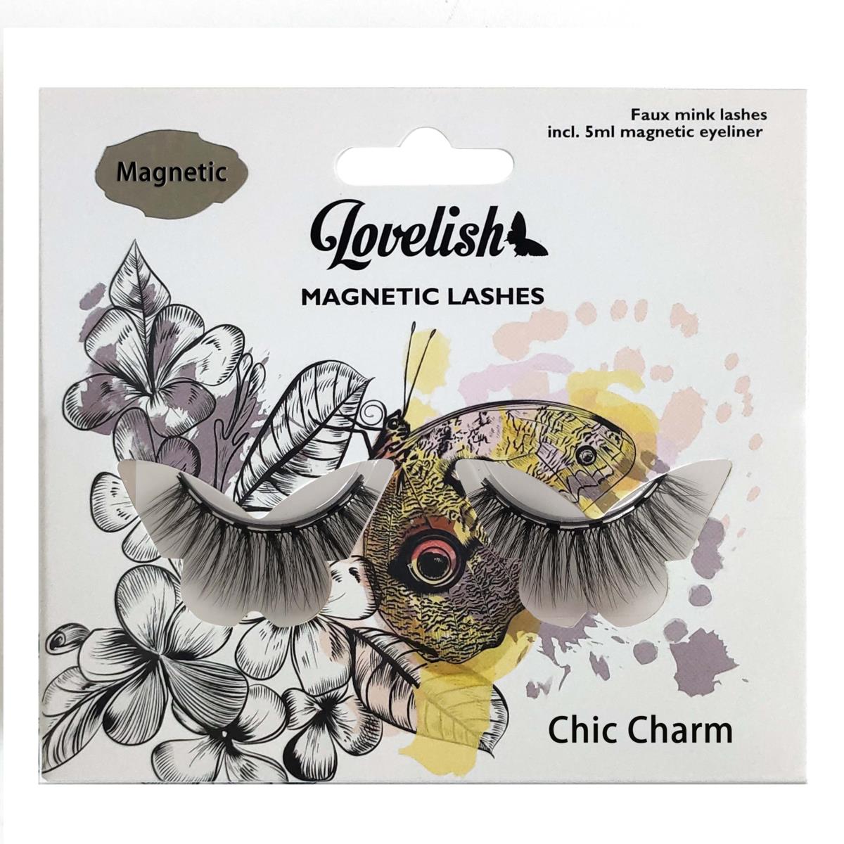 Lovelish Magnetic Eyelashes Chic Charm | lyko.com