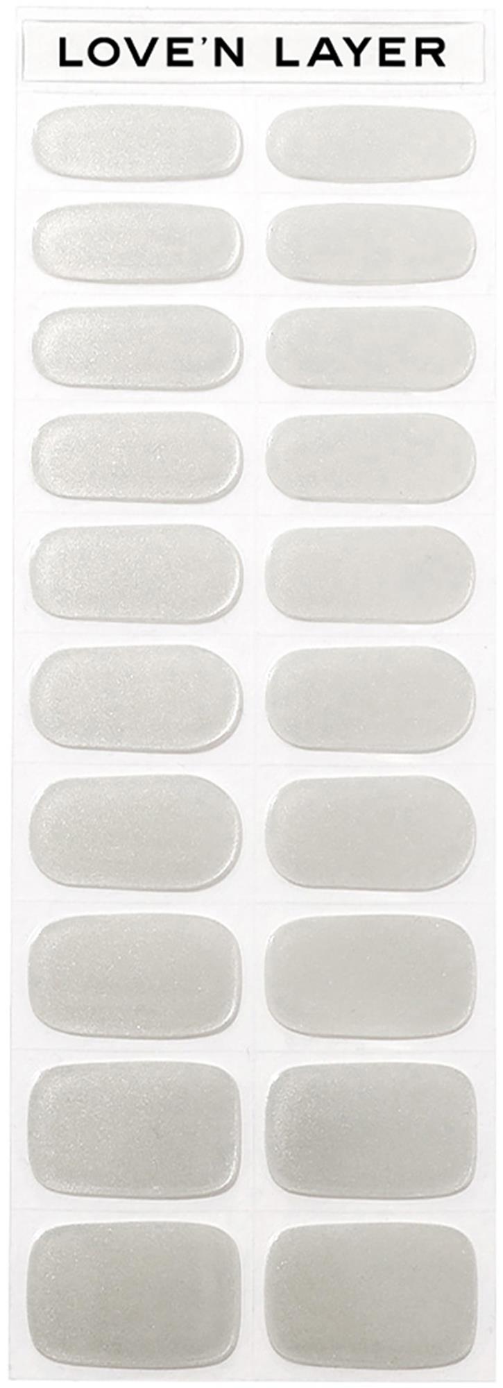 Love'n Layer Dark Days Metallic Shiny Silver | lyko.com