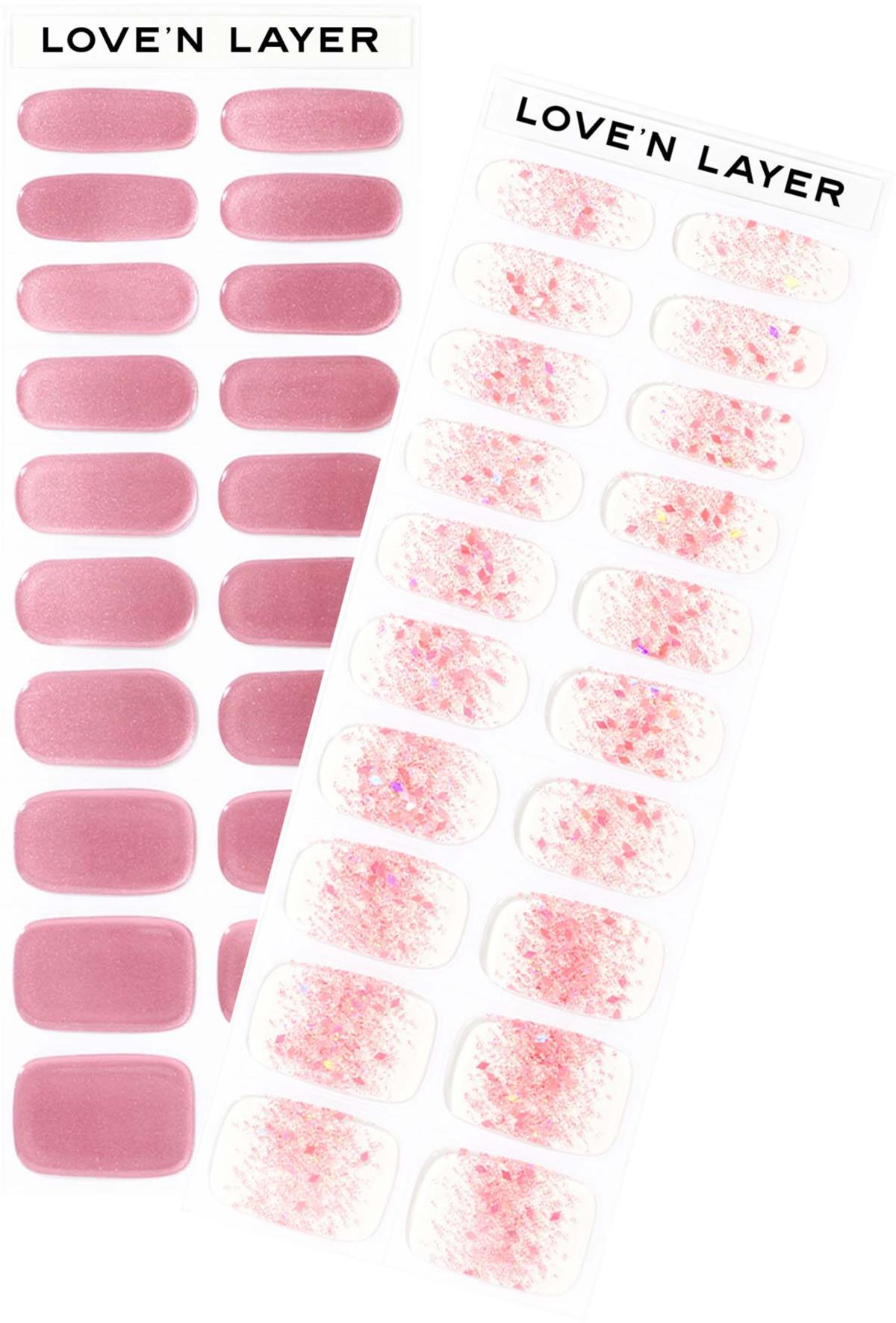 Love'n Layer Mix Metallic & Sparkle Pink | lyko.com