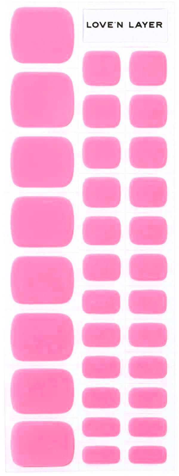 Love'n Layer Solid Toe Poppy Pink | lyko.com
