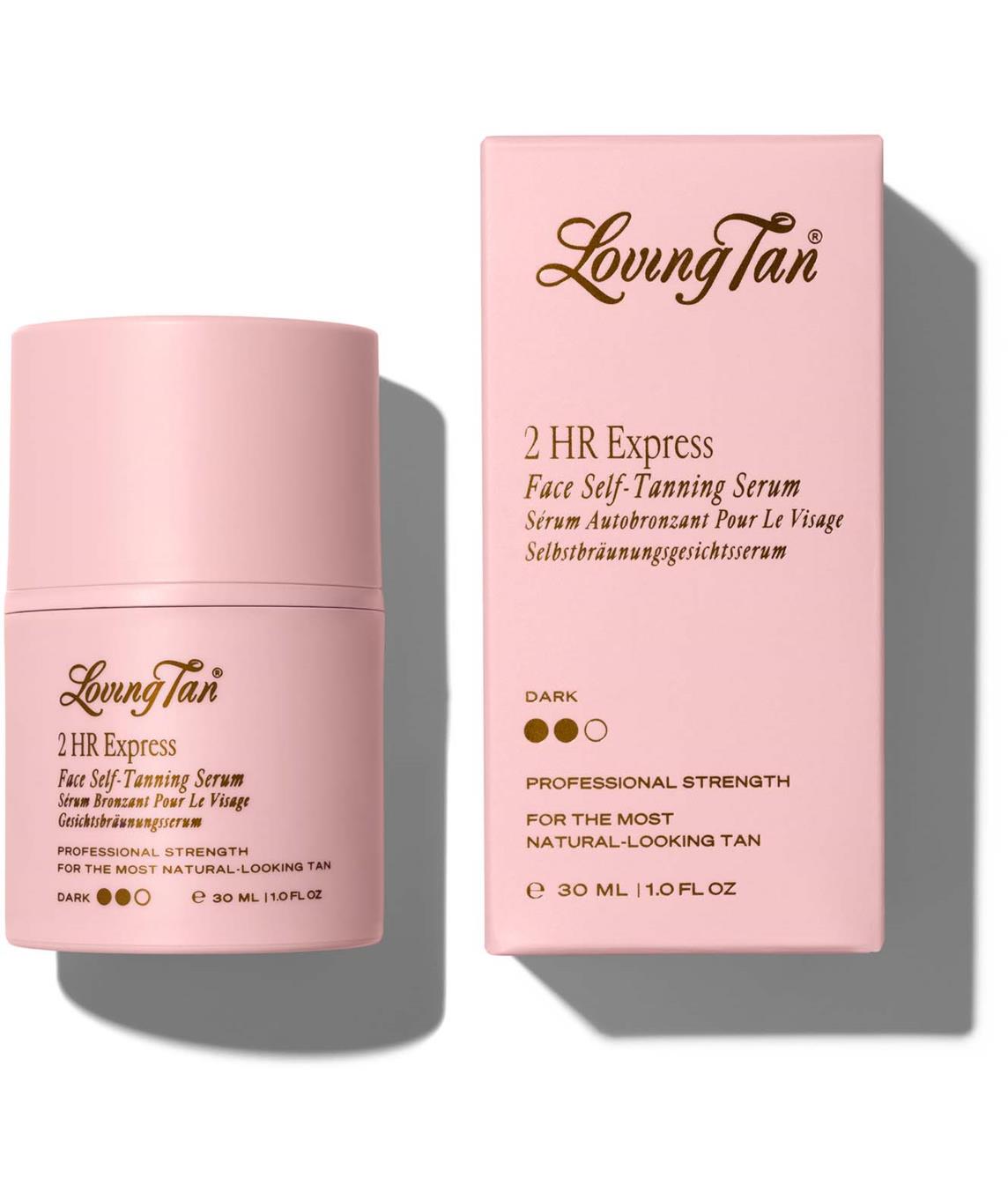 Loving Tan 2 HR Express Face Tanning Serum Dark | lyko.com
