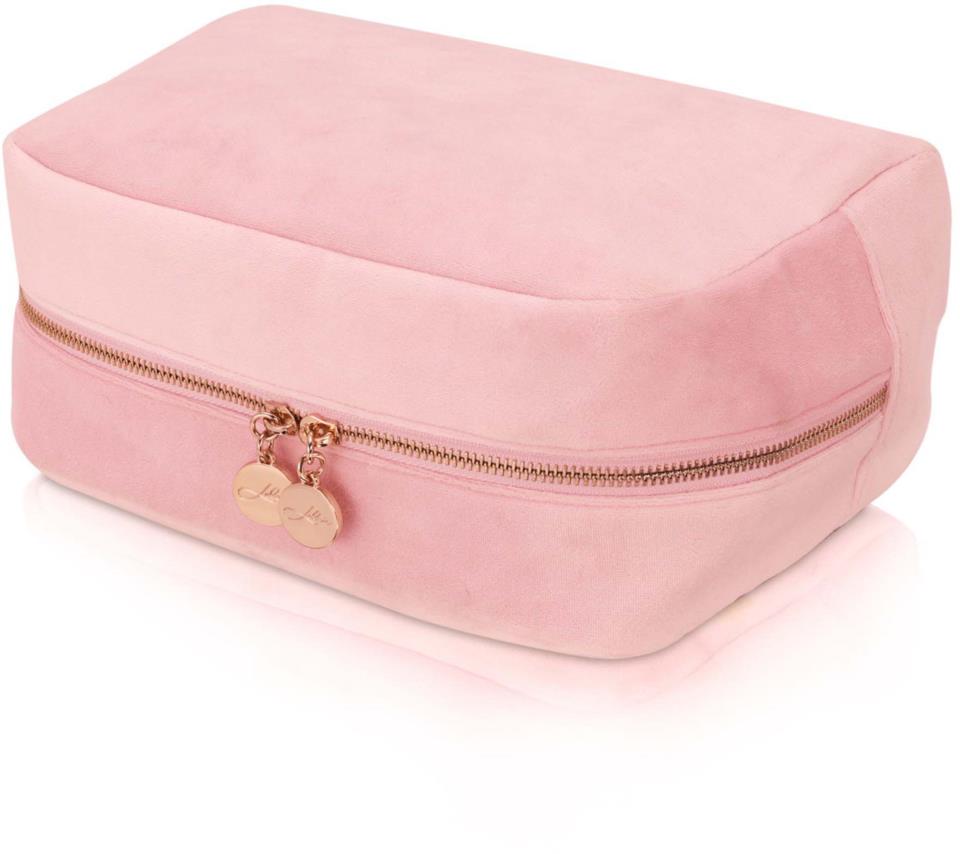 LULU'S ACCESSORIES Toiletry Bag Velvet Pink | lyko.com LULU'S ACCESSORIES Toiletry Bag Velvet Pink | lyko.com