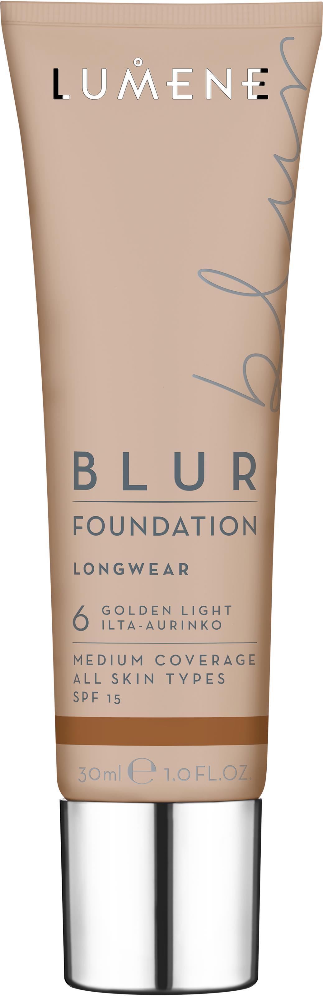 Lumene Blur Foundation 6 Golden Light | lyko.com