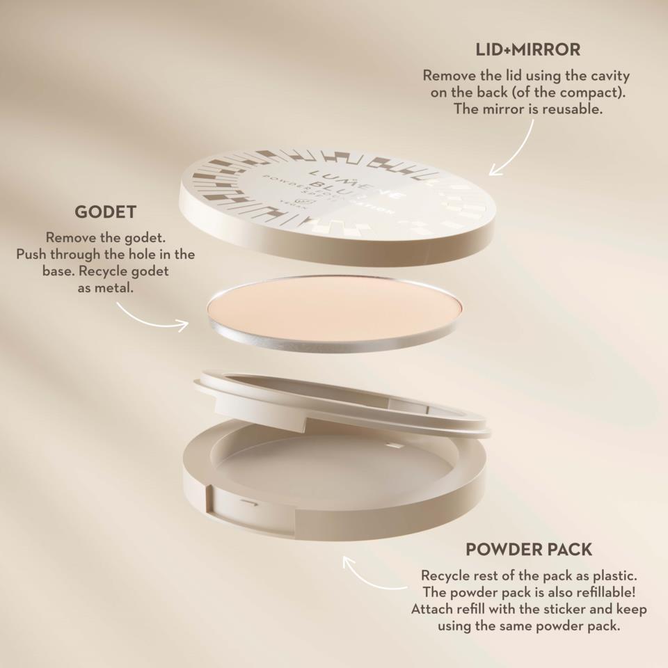Lumene Blur Longwear Powder Foundation SPF 15 Refill 2 | lyko.com Lumene Blur Longwear Powder Foundation SPF 15 Refill 2 | lyko.com