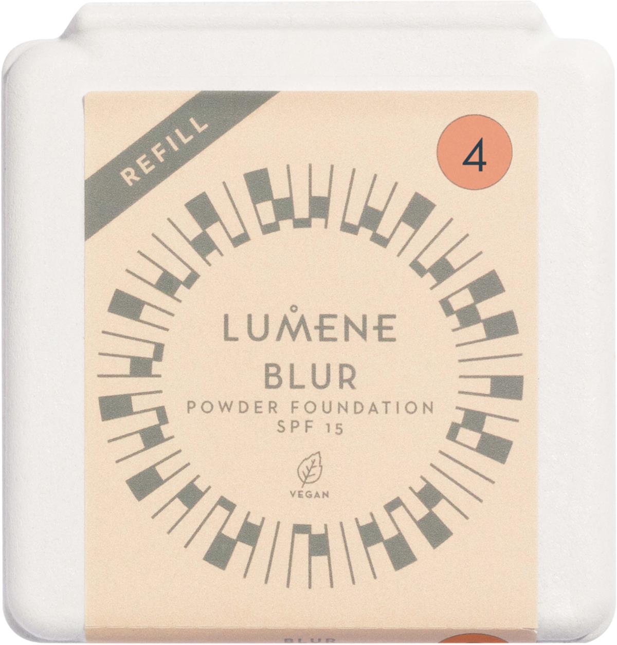 Lumene Blur Longwear Powder Foundation SPF 15 Refill 4 | lyko.com