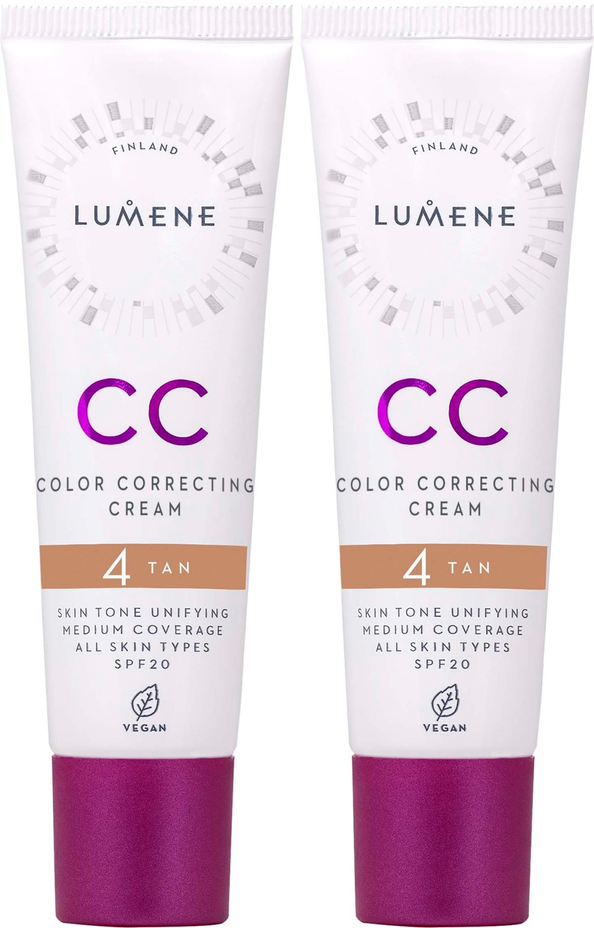 Lumene Bundle CC Color Correcting Cream SPF20 Tan x 2 | lyko.com