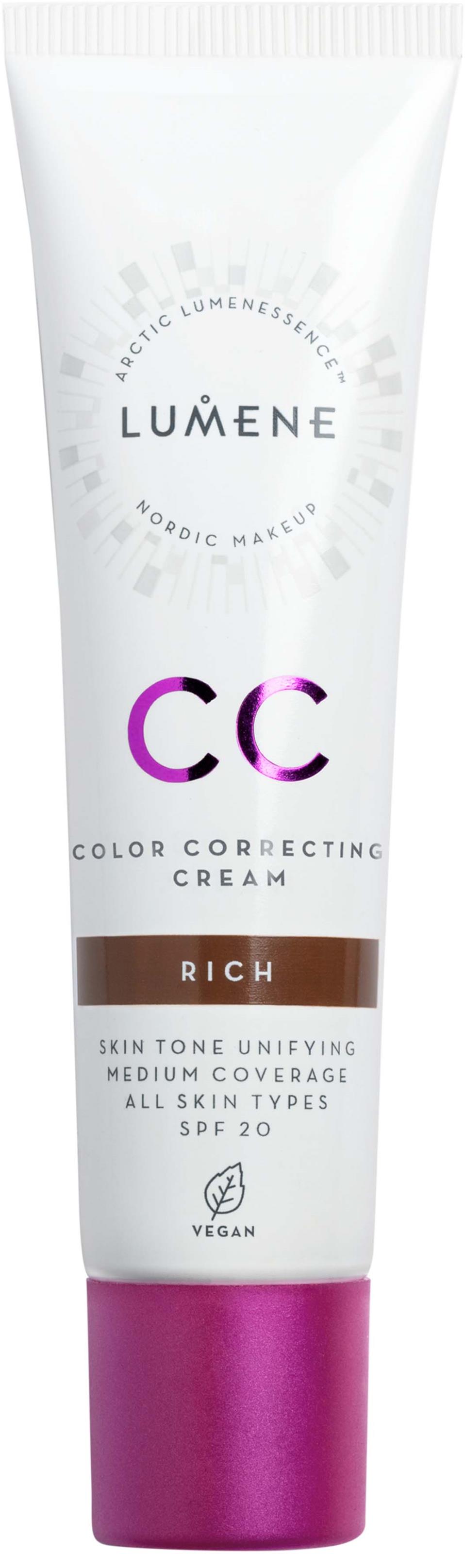 Lumene CC CC Color Correcting Cream SPF25 8 Rich | lyko.com