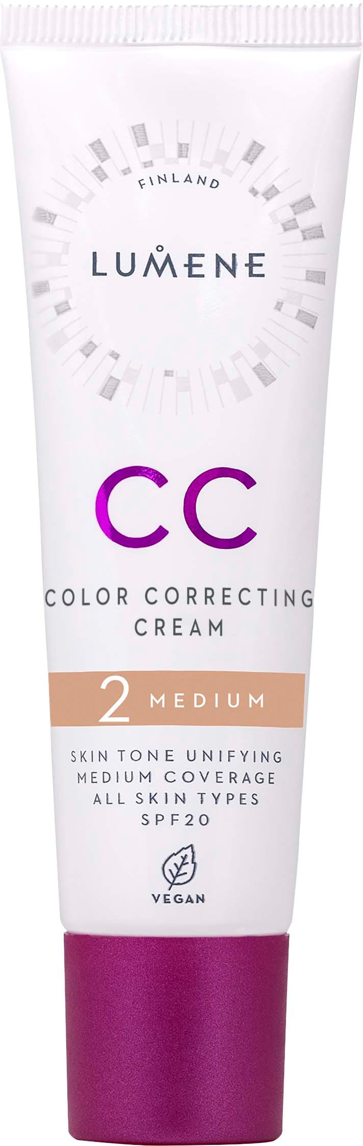 Lumene CC Color Correcting Cream SPF20 Medium | lyko.com