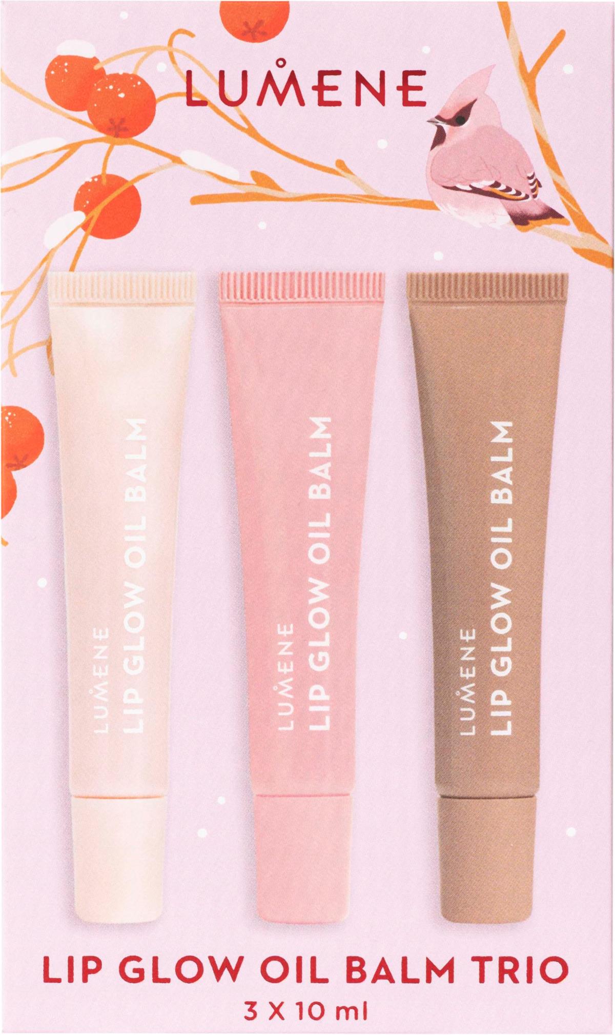 Lumene Lip Glow Oil Balm Gift Set | lyko.com