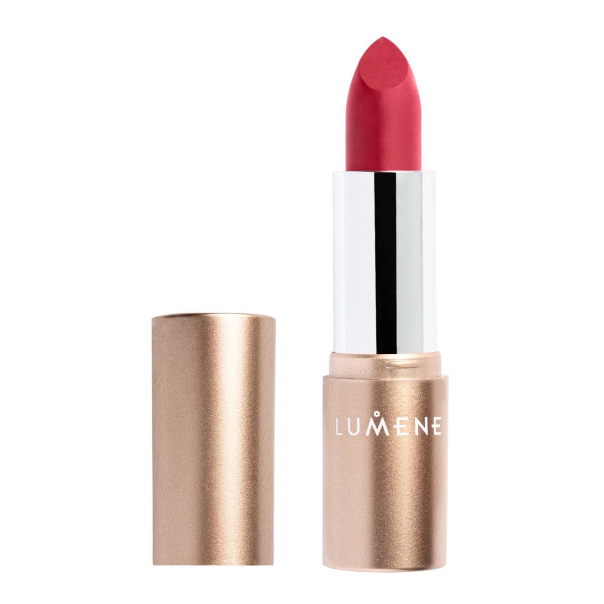 Lumene Luminous Moisture Matte Lipstick 104 Rose | lyko.com