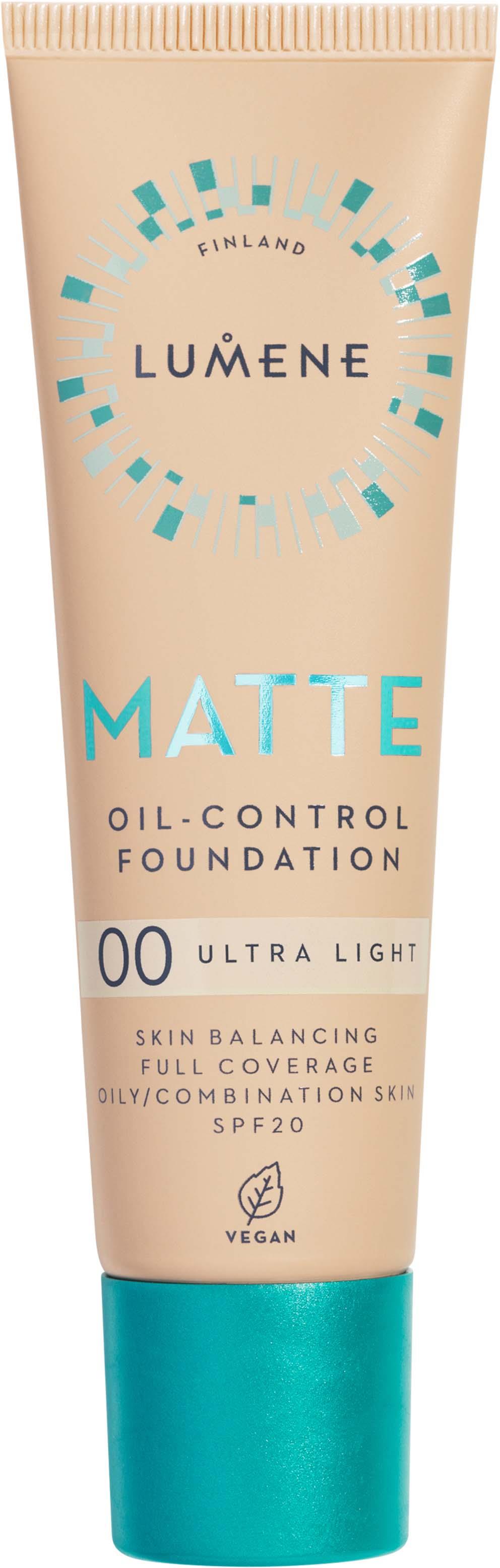 Lumene Matte Oil-Control Foundation SPF20 00 Ultra Light | lyko.com