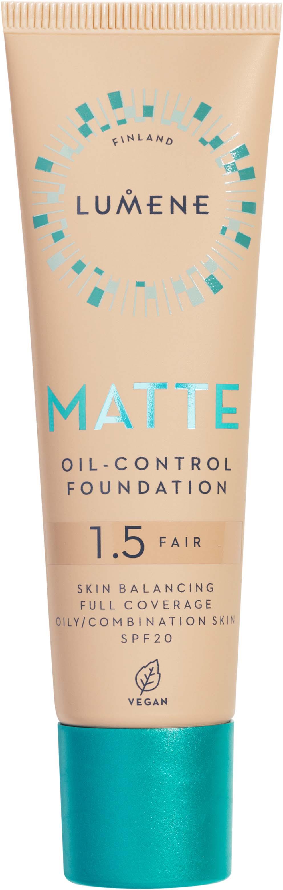 Lumene Matte Oil Control Foundation SPF20 1 5 Fair Lyko lumene-matte-oil-control-foundation-spf20-1-5-fair-lyko