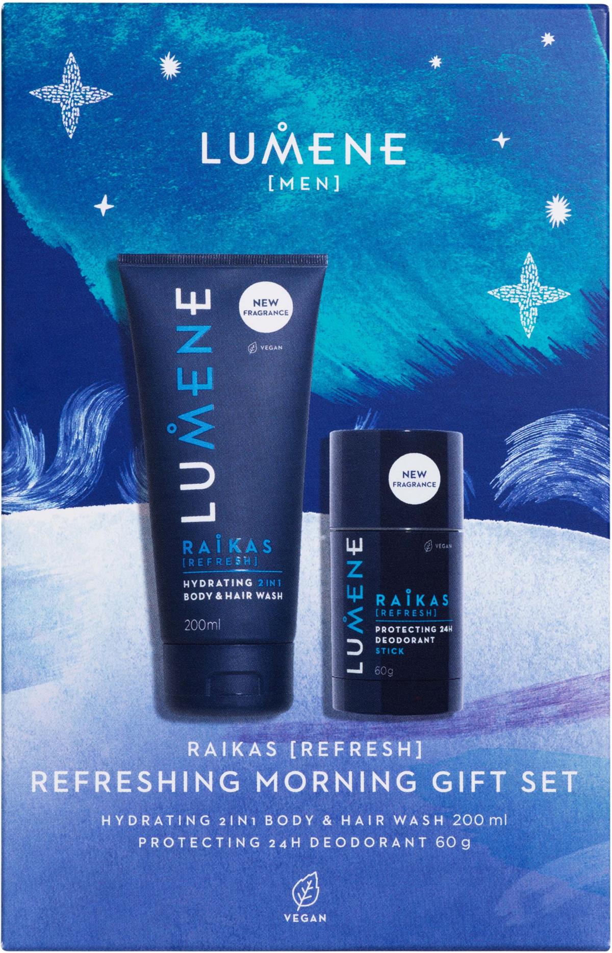 Lumene Men Refreshing Morning Set | lyko.com