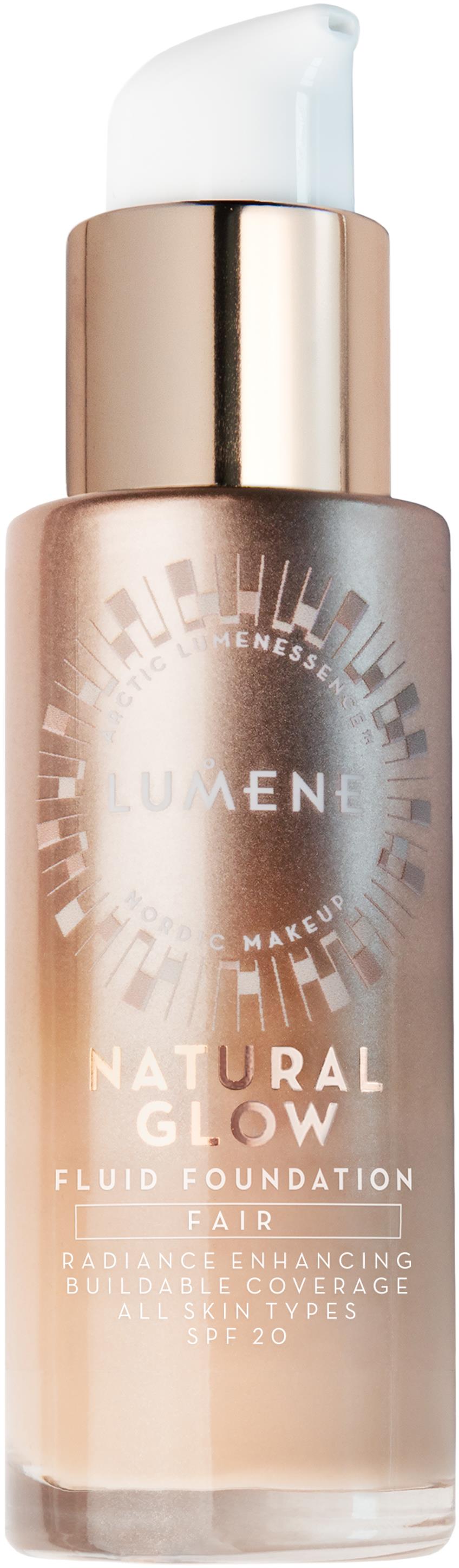 Lumene Natural Glow Fluid Foundation SPF20 Fair | lyko.com