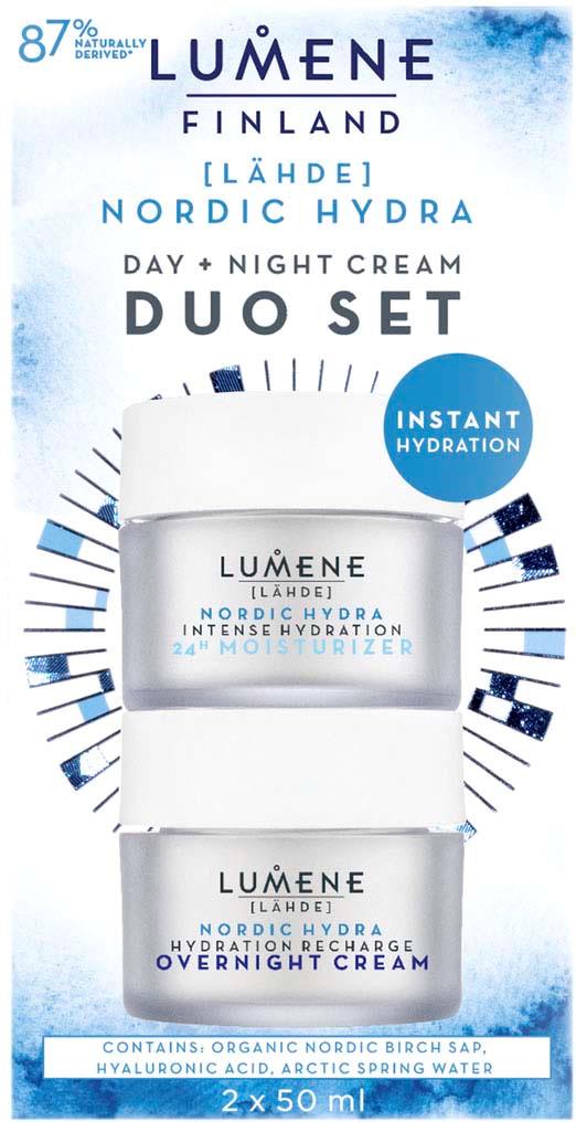 Lumene Nordic Hydra Day & Night Cream Duo Set | lyko.com