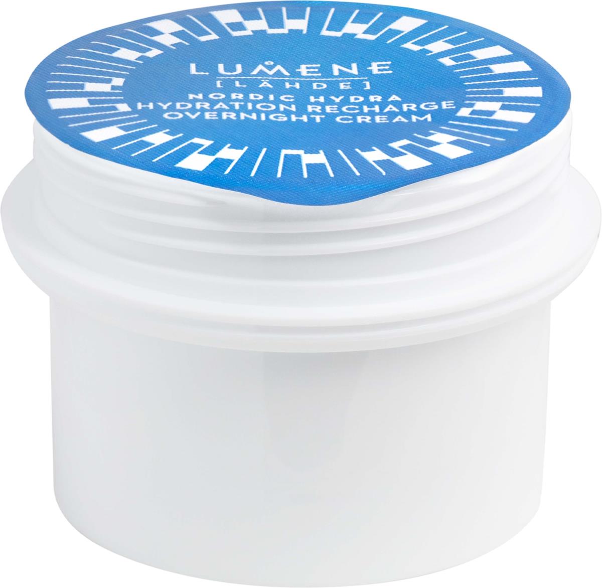Lumene Nordic Hydra Hydration Recharge Overnight Cream Refill 50 ml ...