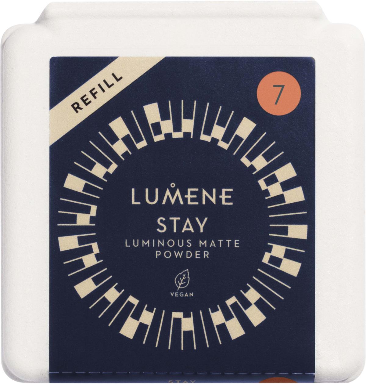 Lumene Stay Luminous Matte Powder Refill 7 | lyko.com