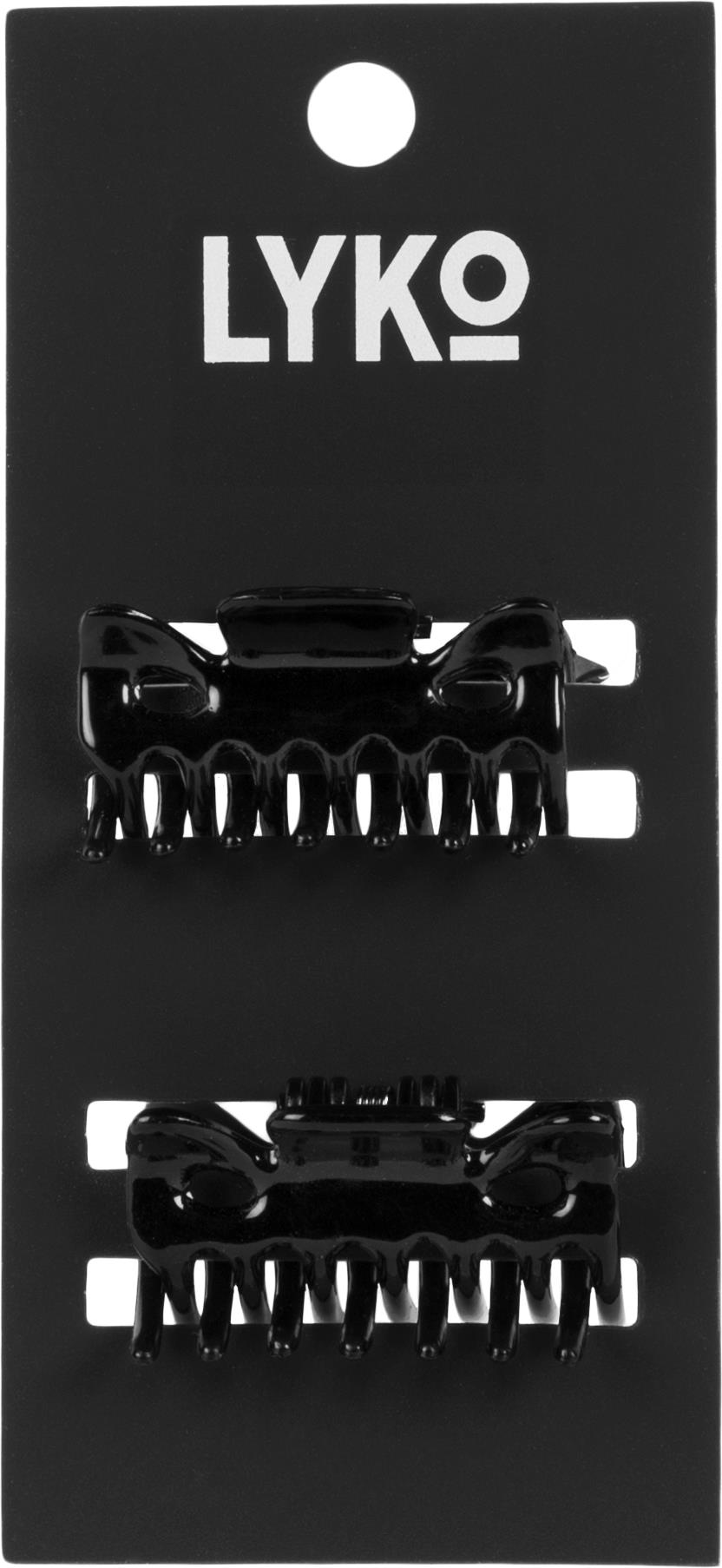 By Lyko Hair Clip 2 pcs Black | lyko.com