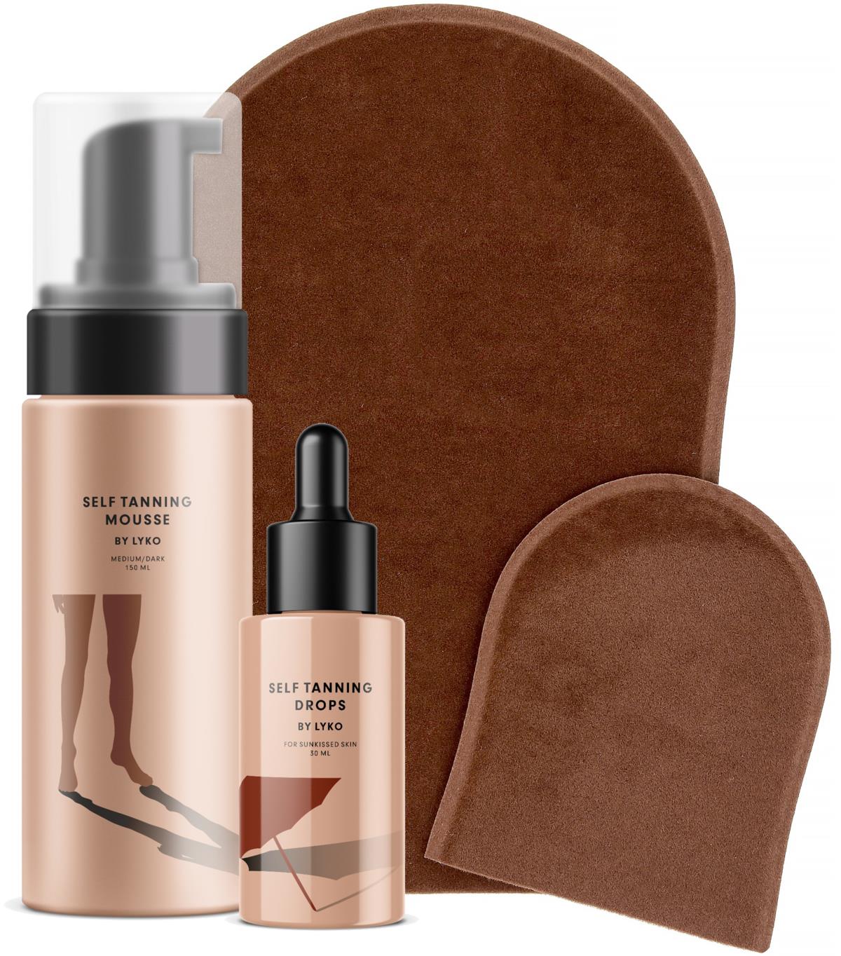 By Lyko Glow Self Tanning Kit Dark | lyko.com