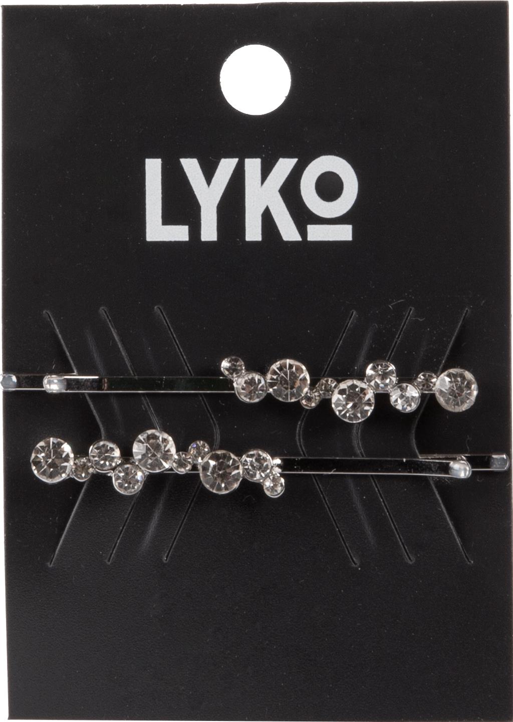 By Lyko Hairpins Stone Silver 2-pack | lyko.com