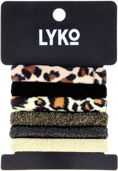 By Lyko Hair scrunchie 6 pack Brown | lyko.com